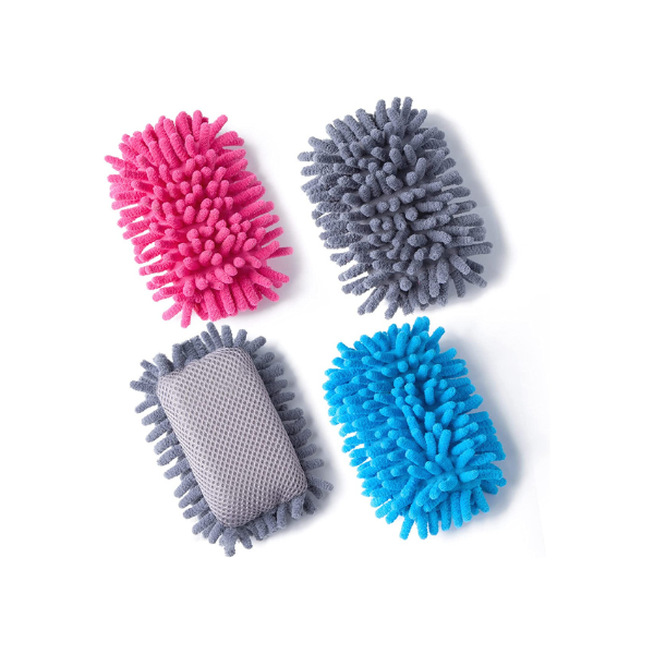 Microfiber Whiteboard Eraser, 4 Pieces - Teacher Related