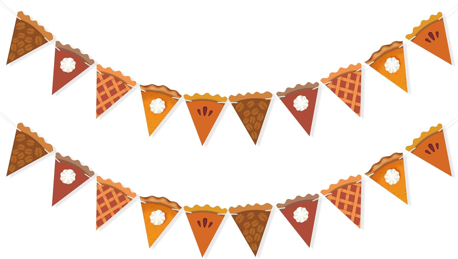 Pumpkin Pie Banner Thanksgiving Decorations - Teacher Related